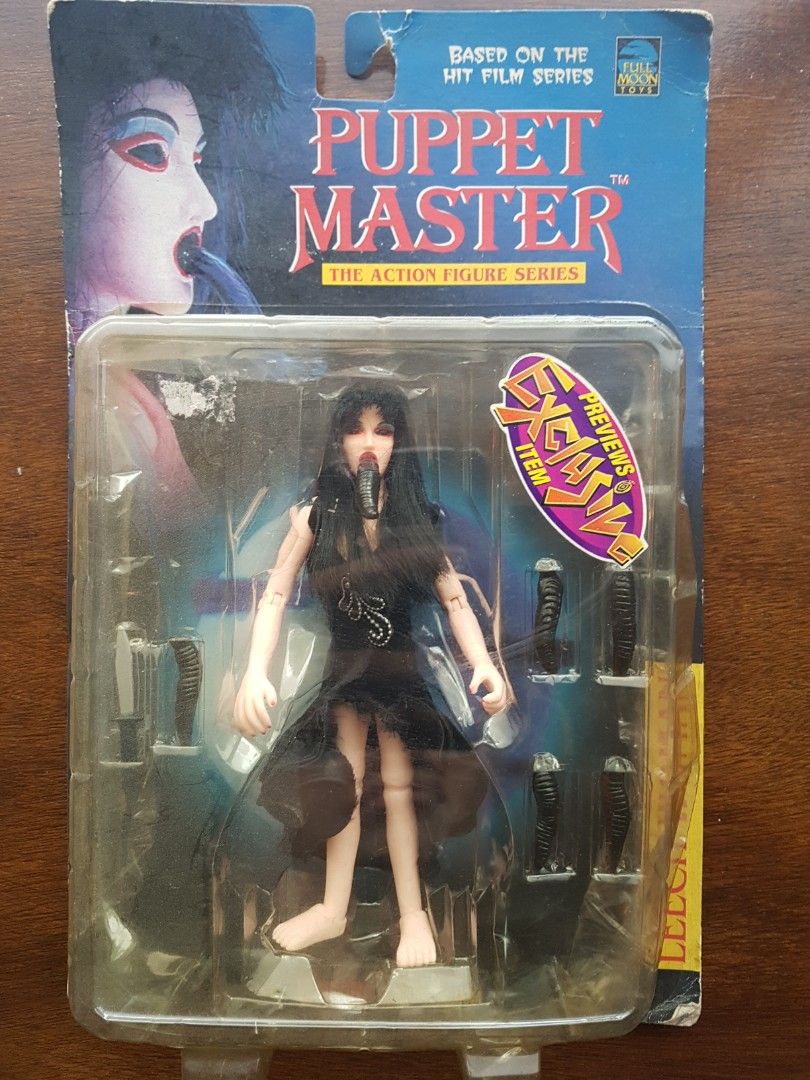 Vintage Full Moon Toys PUPPET MASTER Leech woman action figure, Hobbies ...