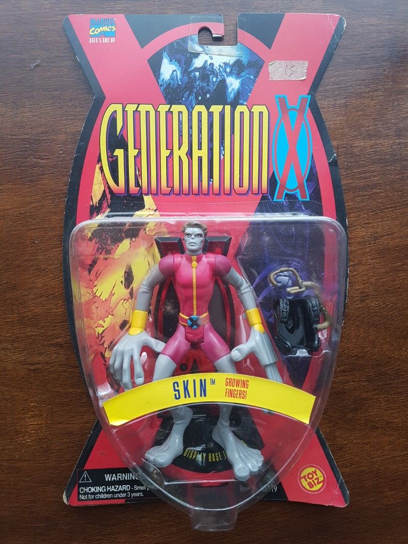 Vintage Marvel Comic Generation X Skin action figure, Hobbies & Toys ...