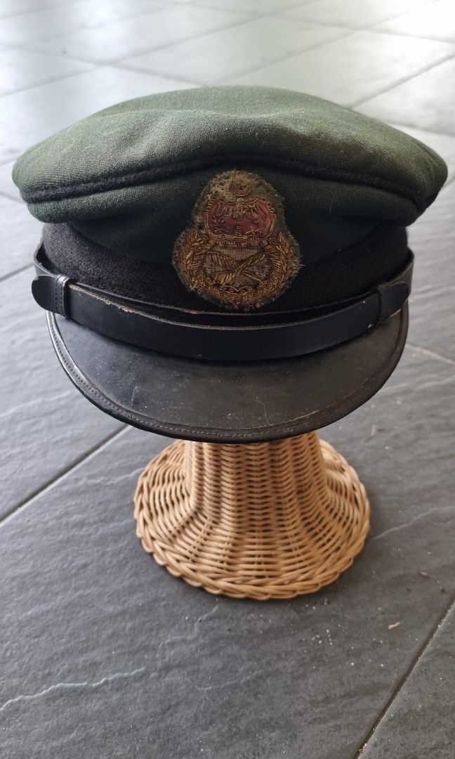 Vintage Tentera Darat Malaysia ATM England Askar Army topi songkok ...