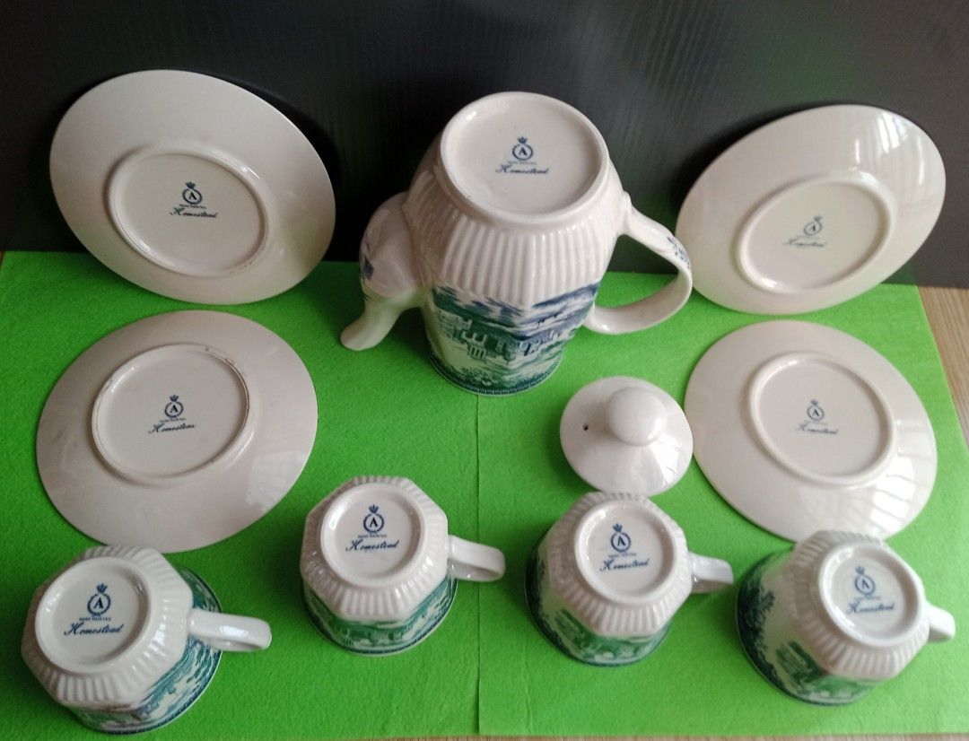 Vintage Western Teapot Set, Hobbies & Toys, Memorabilia & Collectibles ...