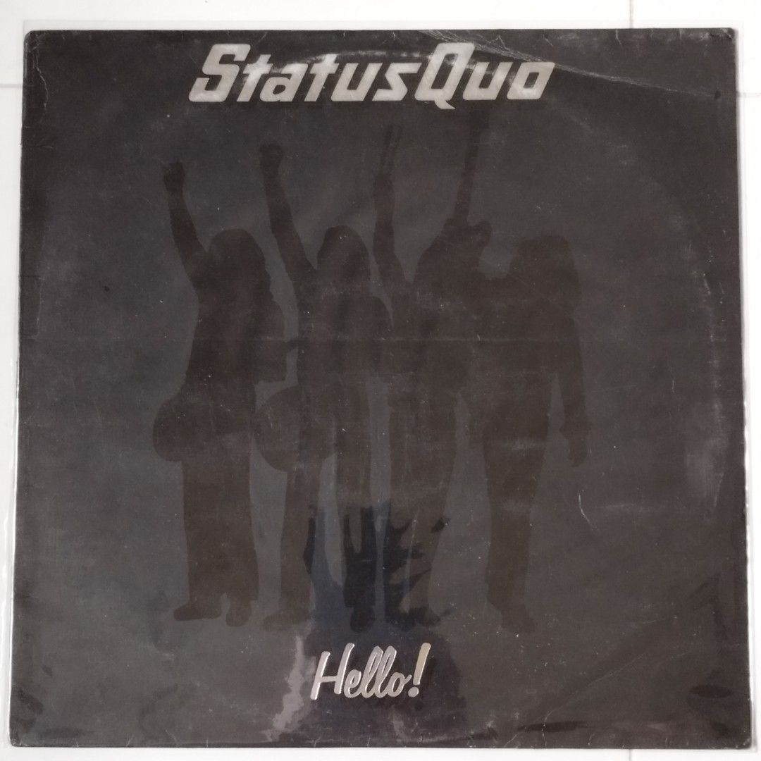 Vinyl LP : Status Quo ~ Hello!, Hobbies & Toys, Music & Media, Vinyls ...