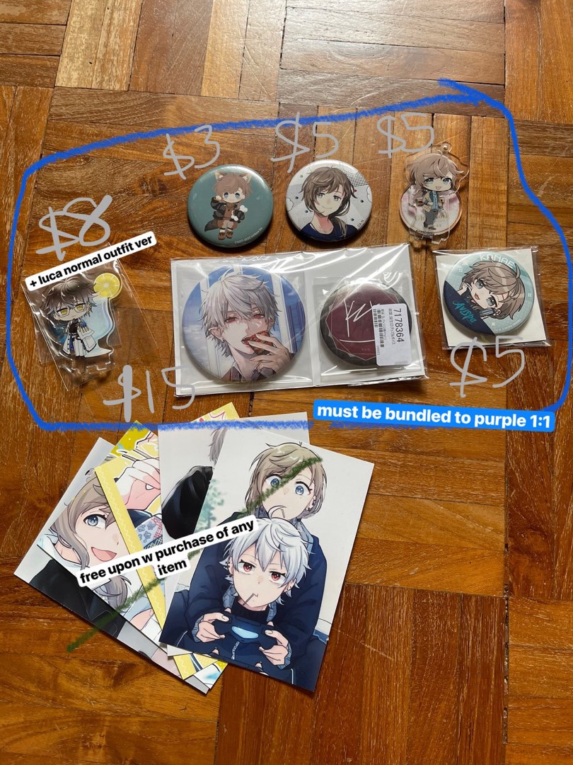 VTUBER HOLOLIVE AND NIJISANJI MERCH, Hobbies & Toys, Memorabilia ...