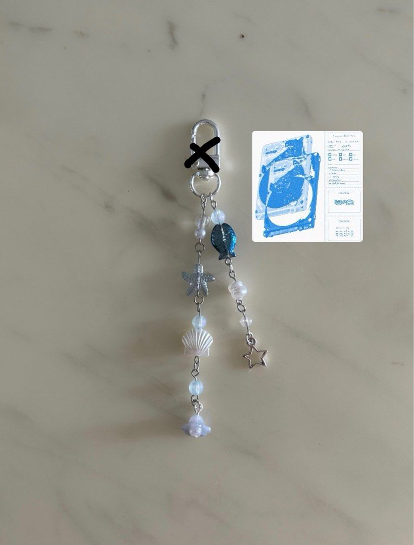wave to earth inspired keychain, Hobbies & Toys, Memorabilia ...