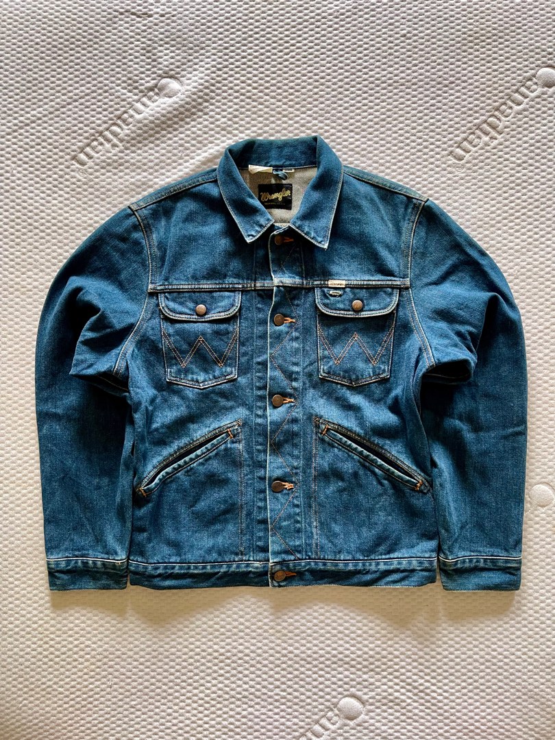 Wrangler Denim Trucker Jacket, Men's Fashion, Coats, Jackets and ...