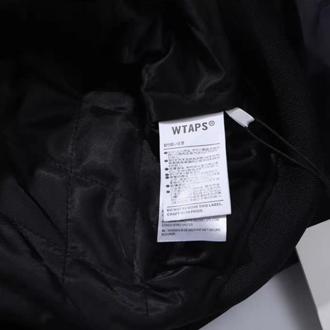 WTAPS Japan Nylon Team Crossbones Jacket, Men's Fashion, Coats, Jackets ...