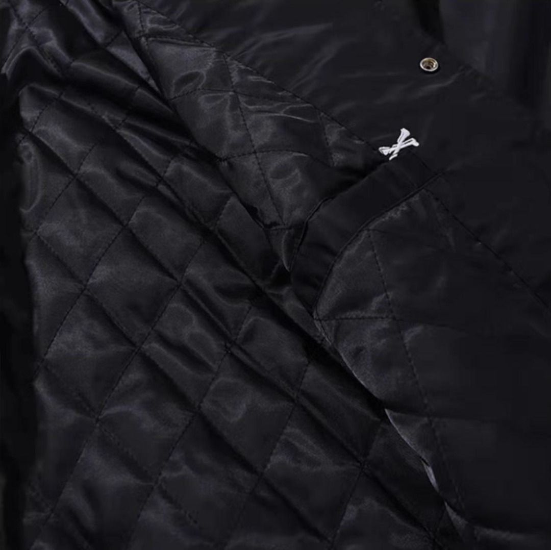 WTAPS Japan Nylon Team Crossbones Jacket, Men's Fashion, Coats, Jackets ...