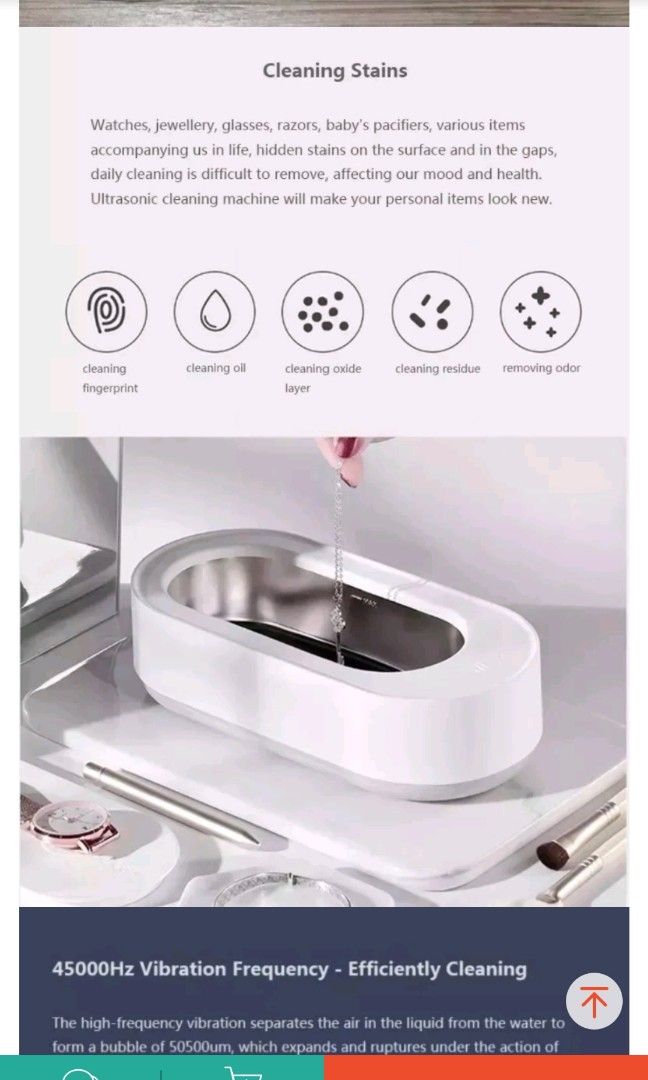 Xiaomi EraClean ultrasonic cleaner, Mobile Phones & Gadgets, Other ...