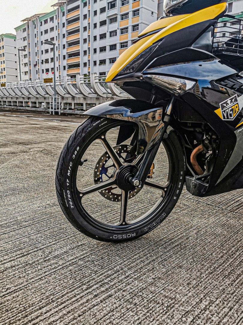 Y15 Rim Enkei, Motorcycles, Motorcycle Accessories on Carousell