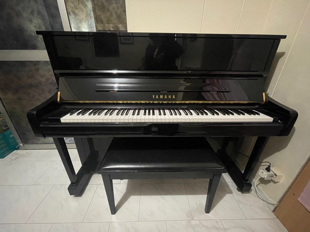 Yamaha U1J Upright Piano, Hobbies & Toys, Music & Media, Musical Instruments on Carousell