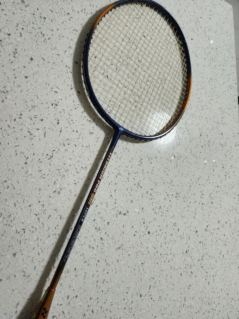 Yonex Titanium Pro 801, Sports Equipment, Sports & Games, Racket & Ball ...