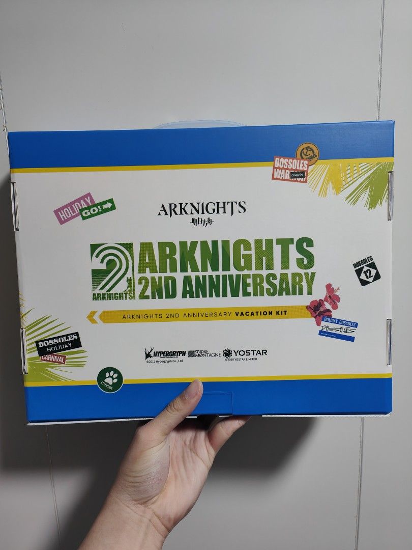 Yostar Arknights 2nd anniversary Vacation artbox kit, Hobbies & Toys ...