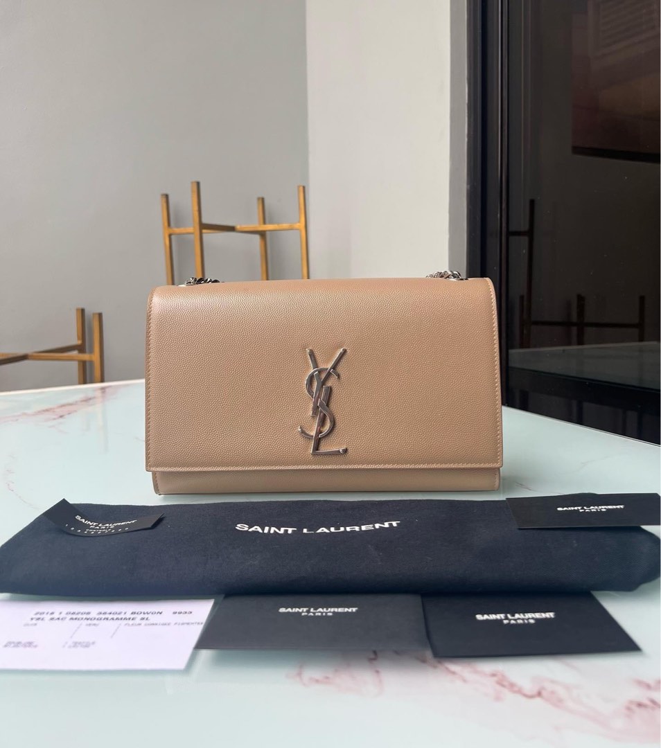 YSL Caviar Kate Medium, Luxury, Bags & Wallets on Carousell