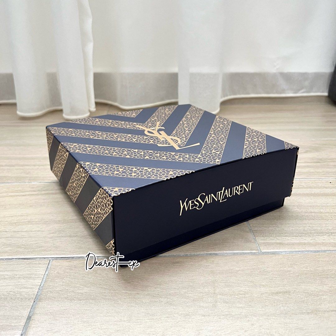 YSL Festive Limited Edition 2023 Large Square Gift Box, Women's Fashion, Jewelry & Organisers ...