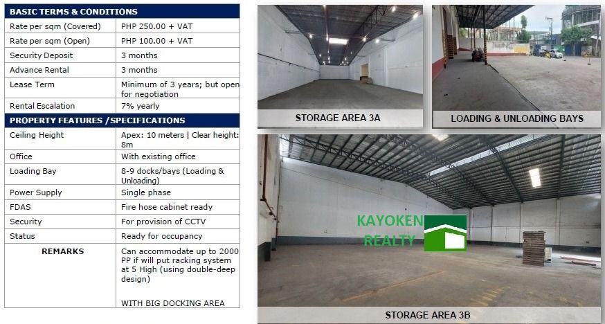 1,800 sqm - Warehouse for Lease in Mandaue Cebu, Property, Rentals ...