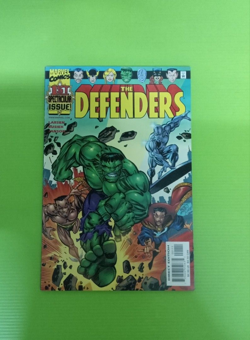 1st Issue ! The Defenders #1 ( Erik Larsen - Cover Art ) Marvel Comics ...
