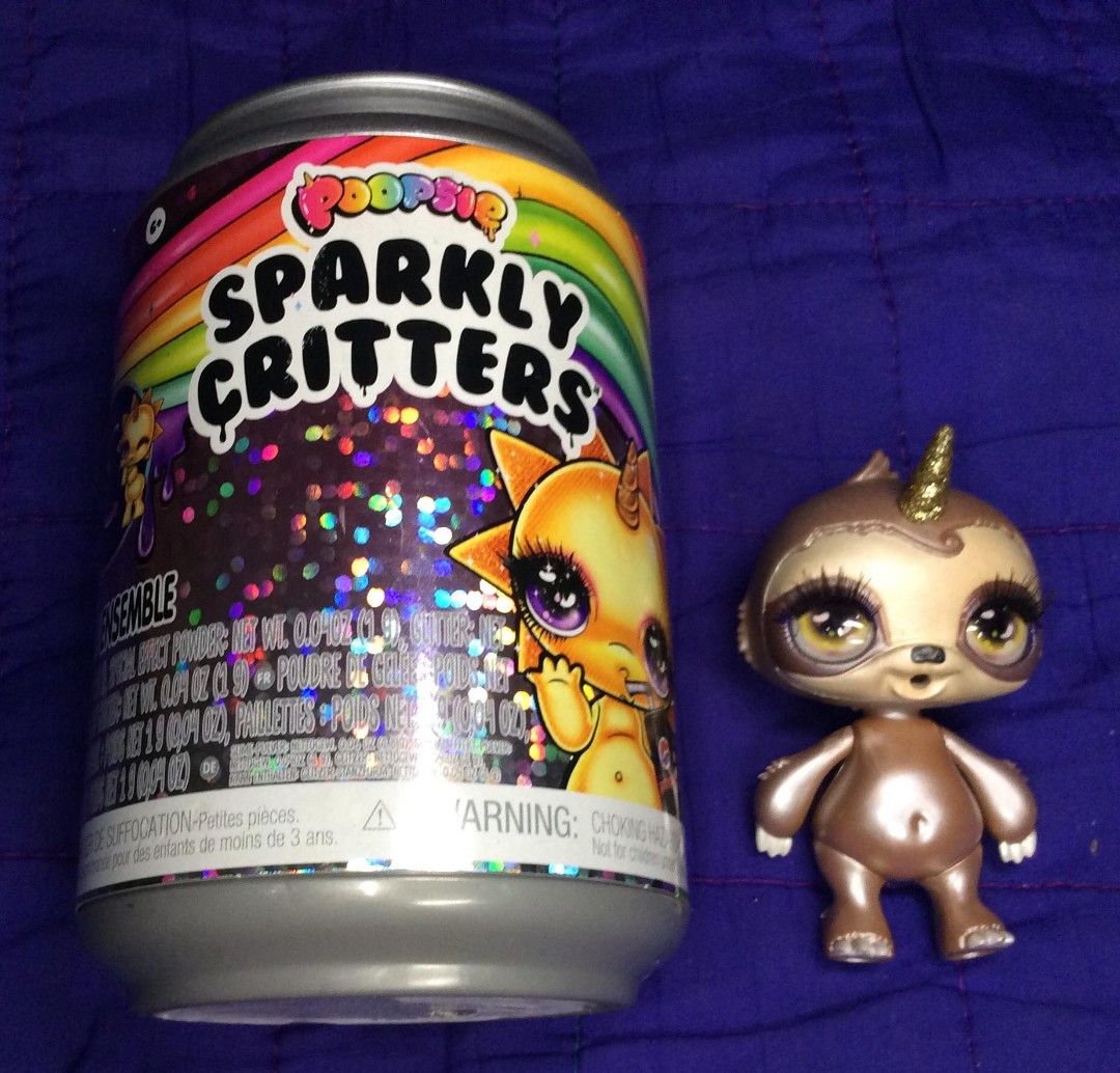 2018 Poopsie Rainbow Surprise Dulce Sloth Unicornu w/o pacifier ...