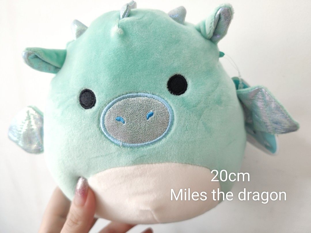 20cm miles the dragon squishmallow plushies Soft toy, Hobbies & Toys ...