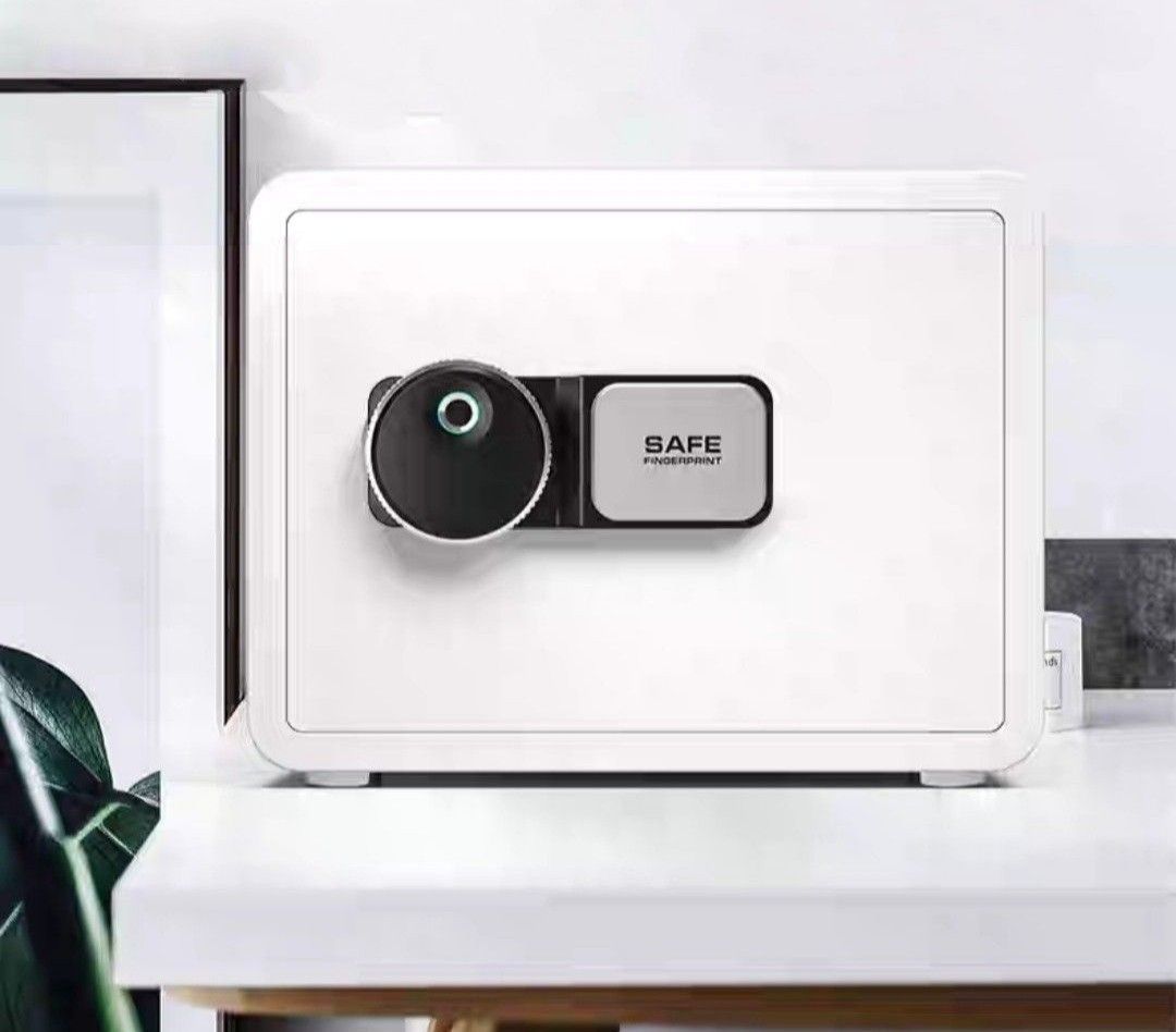 2FA Fingerprint Security Safe with Password Lock, small footprint ...