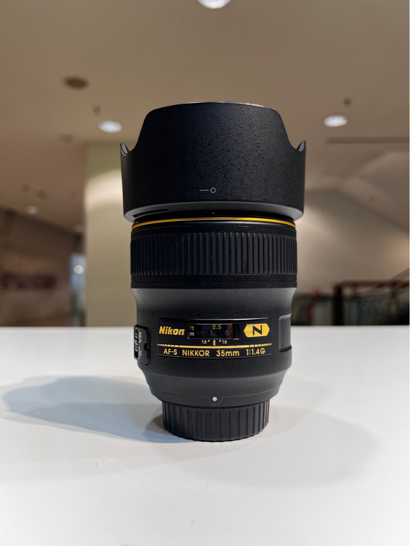 35MM F1.4G ED NANO NIKON, Photography, Lens & Kits on Carousell