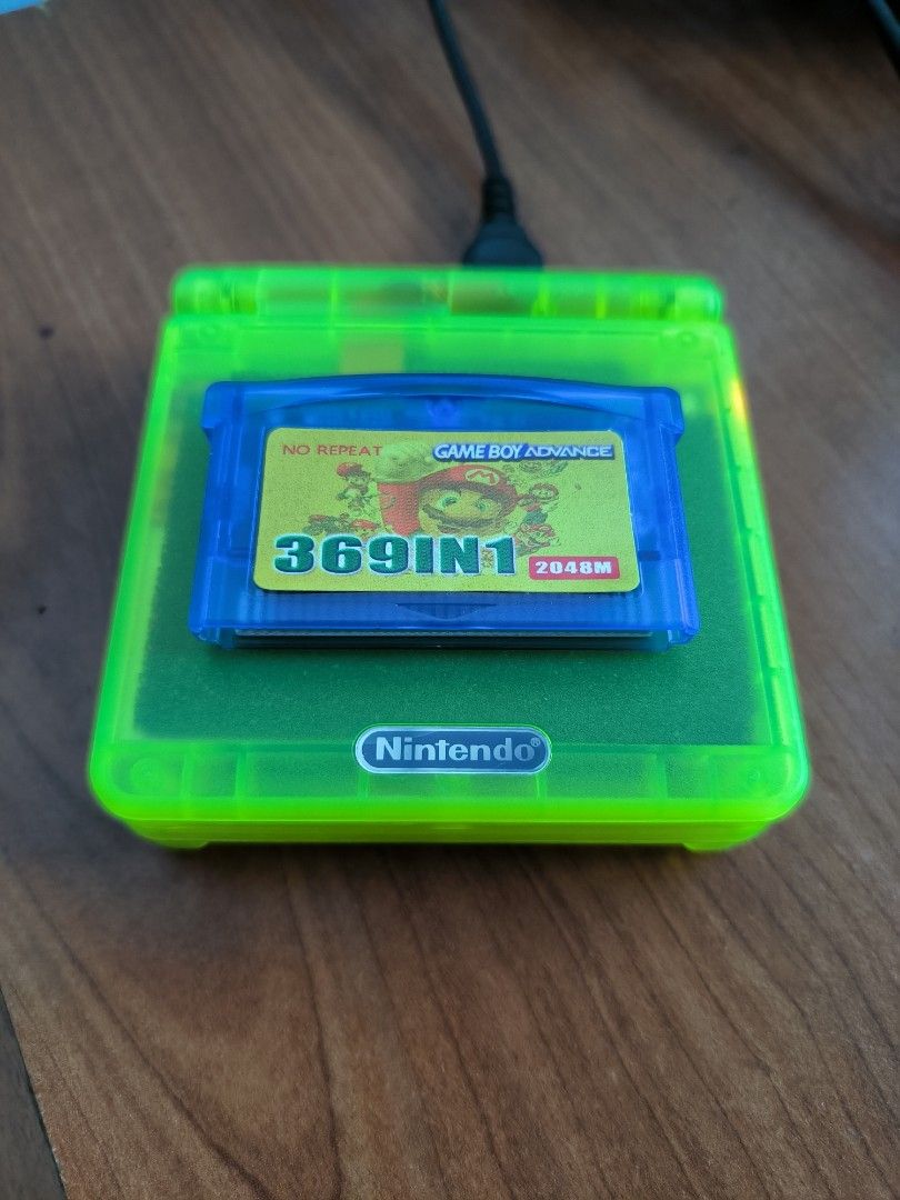 369 in 1 Gameboy Advance Game Cartridge, Video Gaming, Video Games, Nintendo on Carousell