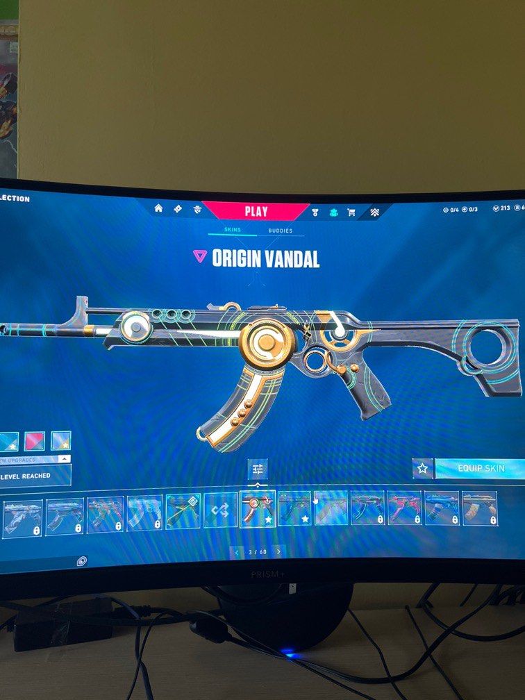 7 perms WTS val acc CHAMPION BUNDLE 2023!, Video Gaming, Gaming ...