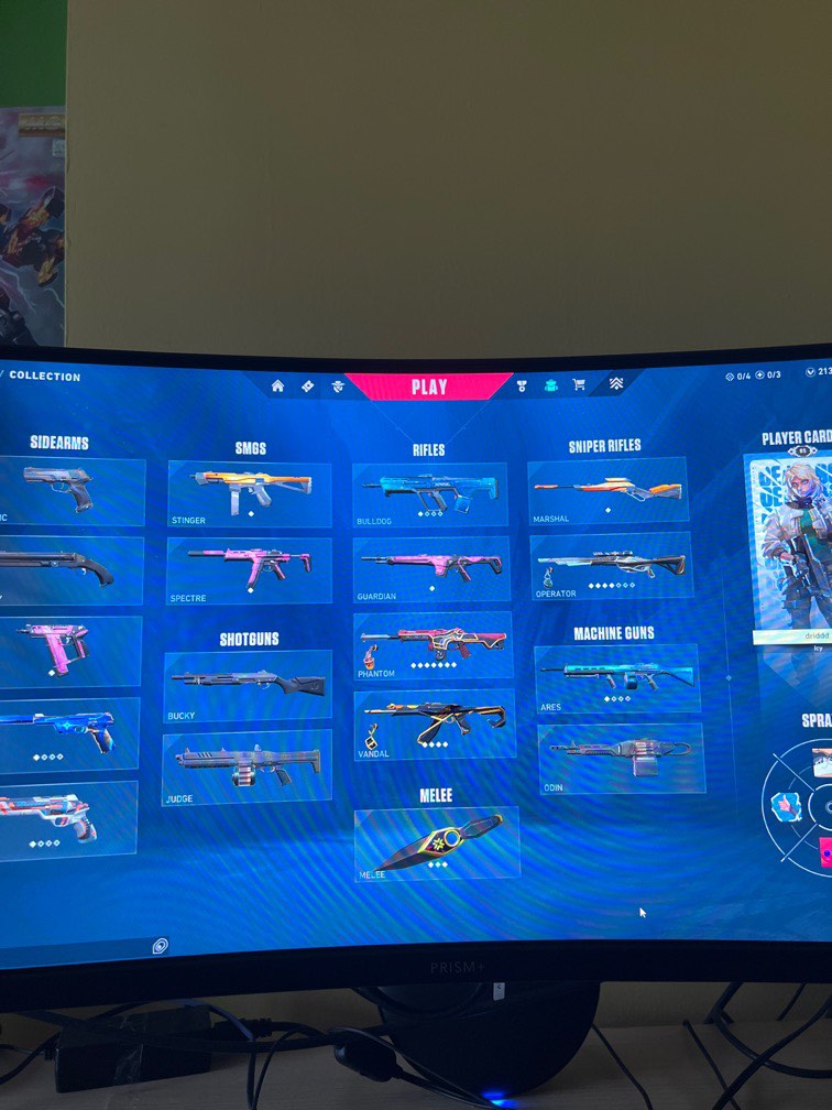 7 perms WTS val acc CHAMPION BUNDLE 2023!, Video Gaming, Gaming ...