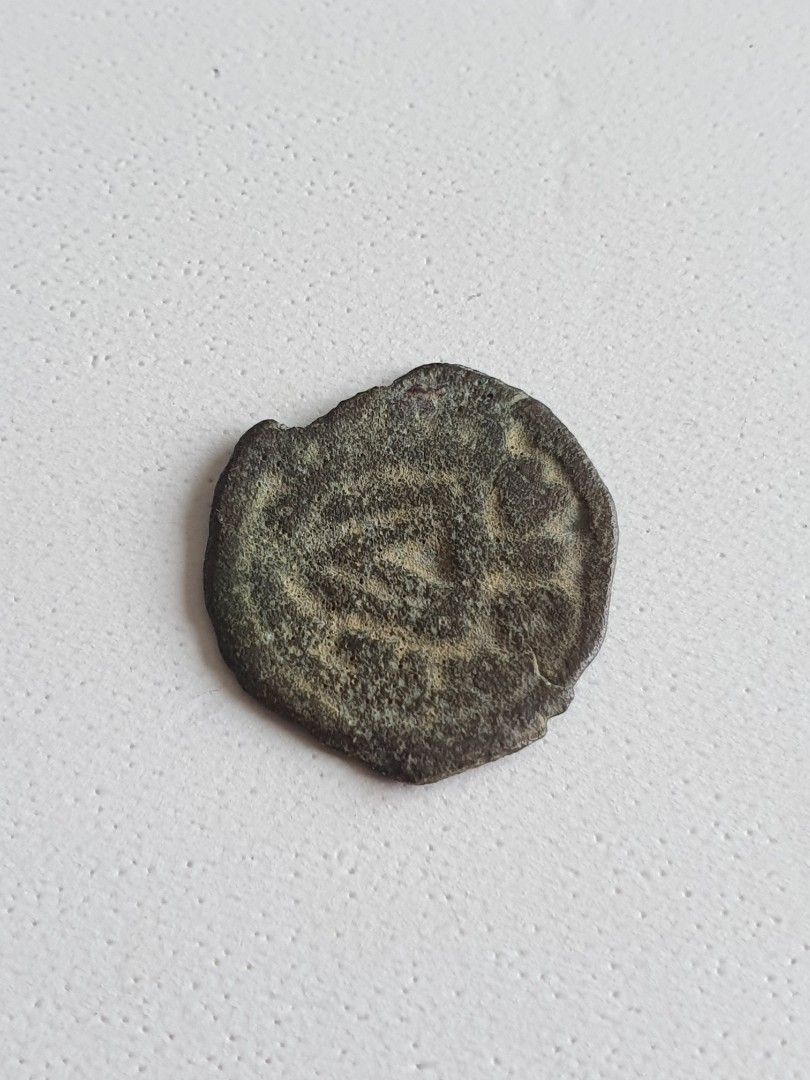 7th-8th century Silk Road coin from Samarkand showing a snow leopard on ...