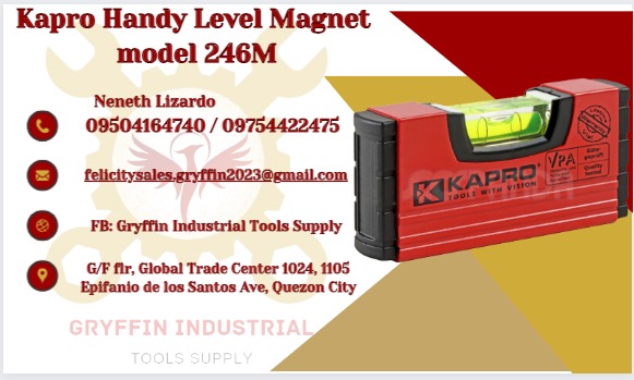 " KAPRO " HANDY LEVEL MAGNET 246M, Commercial & Industrial, Industrial ...