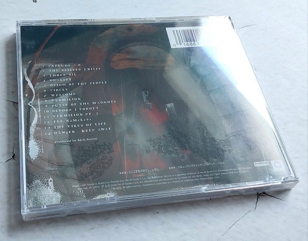 全新未拆 Slipknot volume 3 The Subliminal Verses limited edition version cd ...
