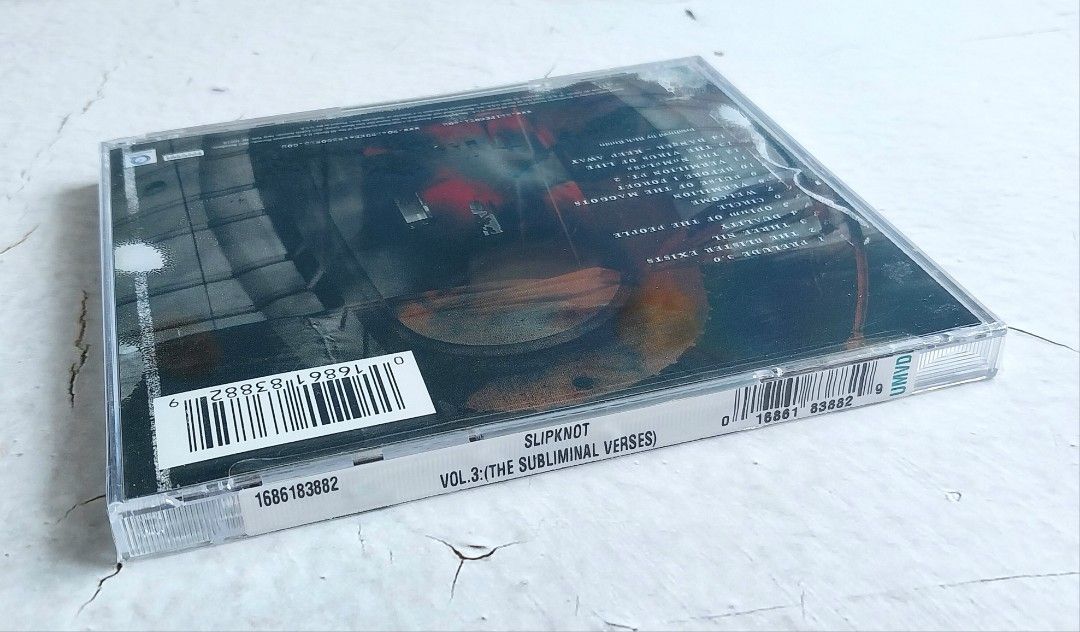 全新未拆 Slipknot volume 3 The Subliminal Verses limited edition version cd ...