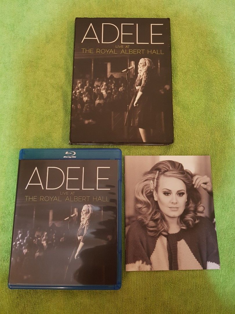 ADELE LIVE Original Blu-Ray + CD, Original DVD + CD 1st Press Editions ...