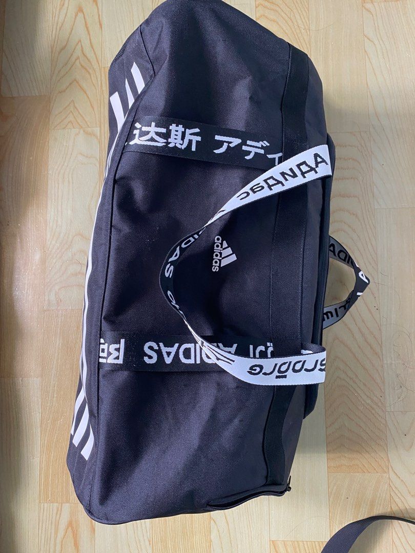 ADIDAS 4athlts duffel bag medium black fj9352, Women's Fashion, Bags ...