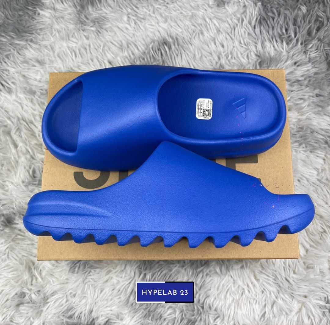 Adidas Yeezy Slide “Azure”, Men's Fashion, Footwear, Sneakers on Carousell
