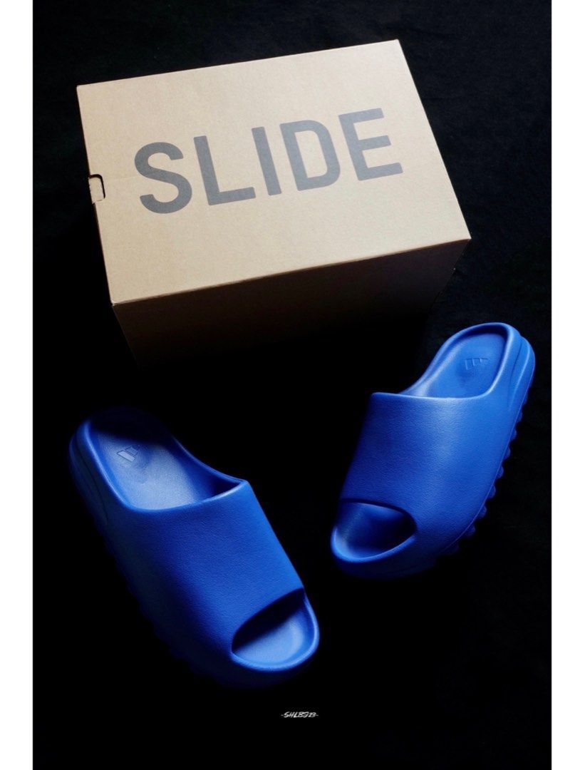 Adidas Yeezy Slide “Azure”, Men's Fashion, Footwear, Sneakers on Carousell