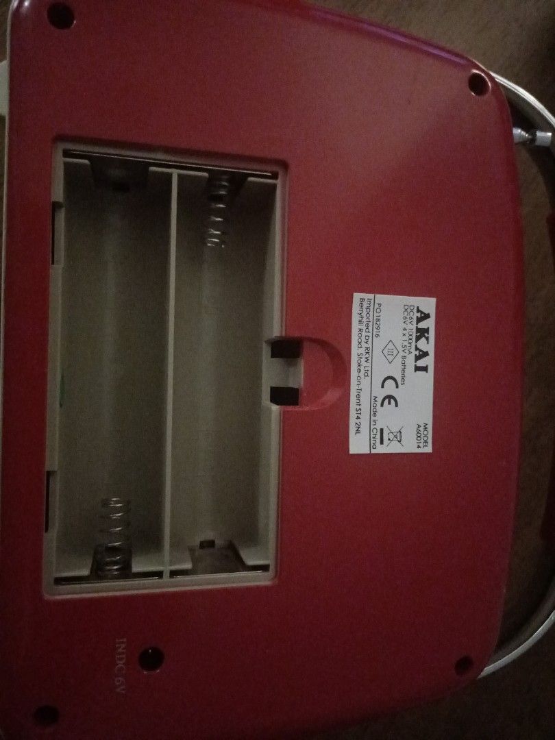 Akai Portable FM RADIO, Audio, Portable Music Players on Carousell