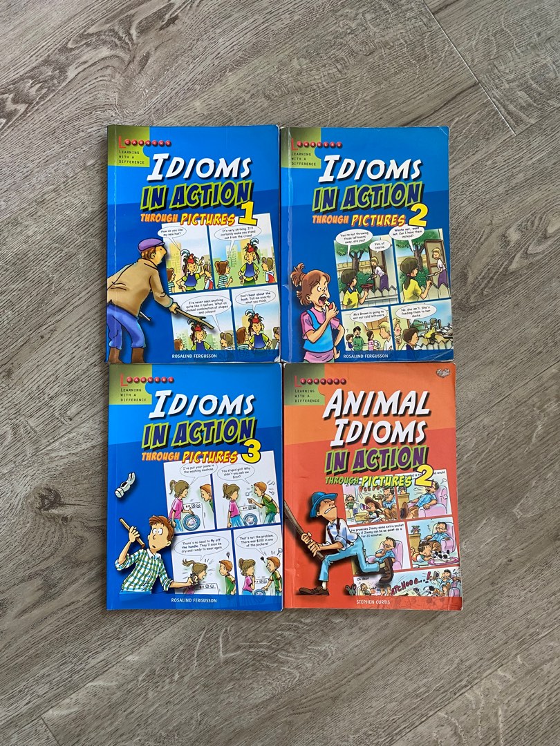 (All for $15) Idioms in Action / Animal Idioms in Action, Hobbies ...