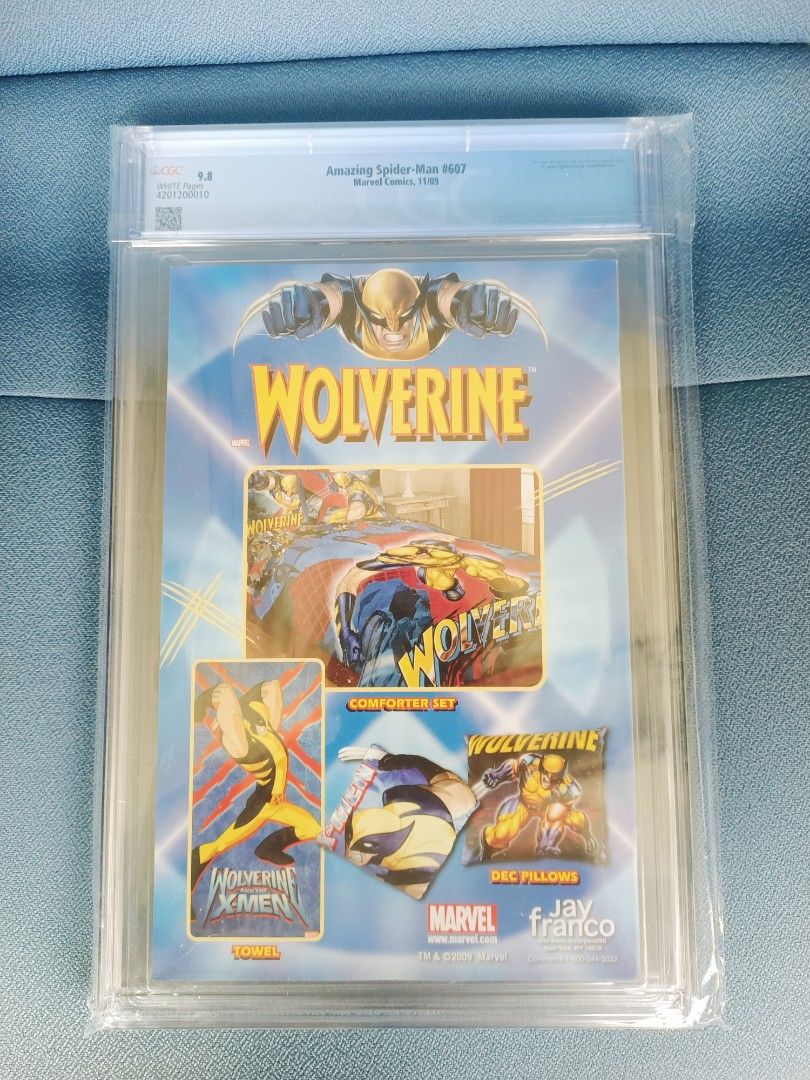 AMAZING SPIDER-MAN 607 CGC 9.8 Cambell, Hobbies & Toys, Books ...
