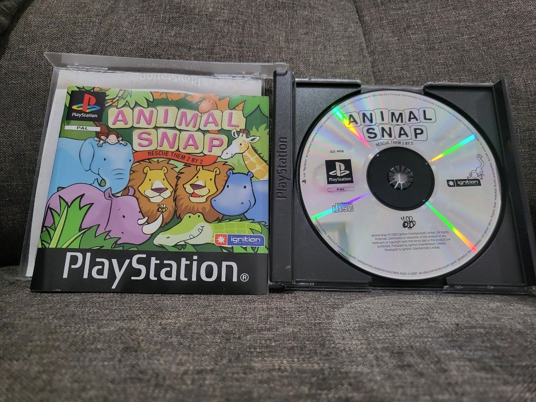 Animal Snap sony playstation PS1, Musik & Media, CD, DVD & Lainnya di ...