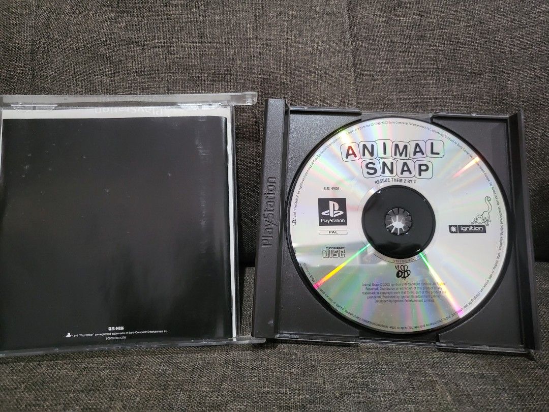 Animal Snap sony playstation PS1, Musik & Media, CD, DVD & Lainnya di ...
