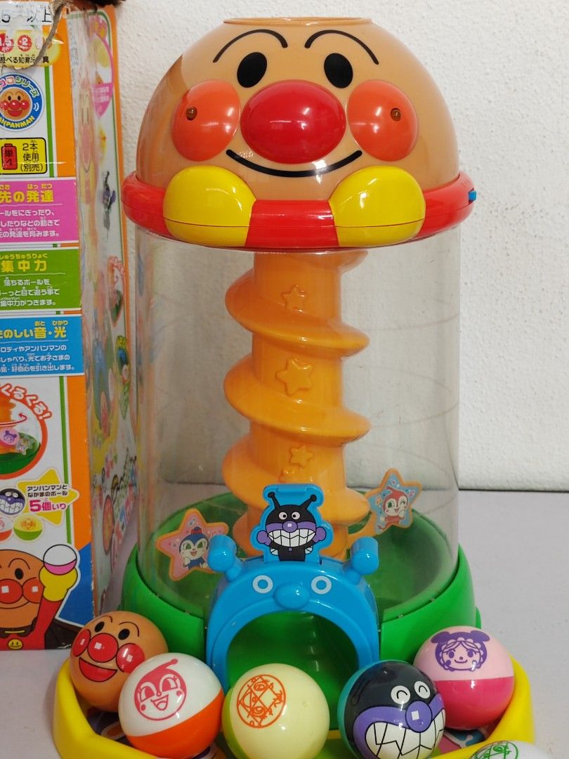 Anpanman rolling ball tower, Hobbies & Toys, Toys & Games on Carousell