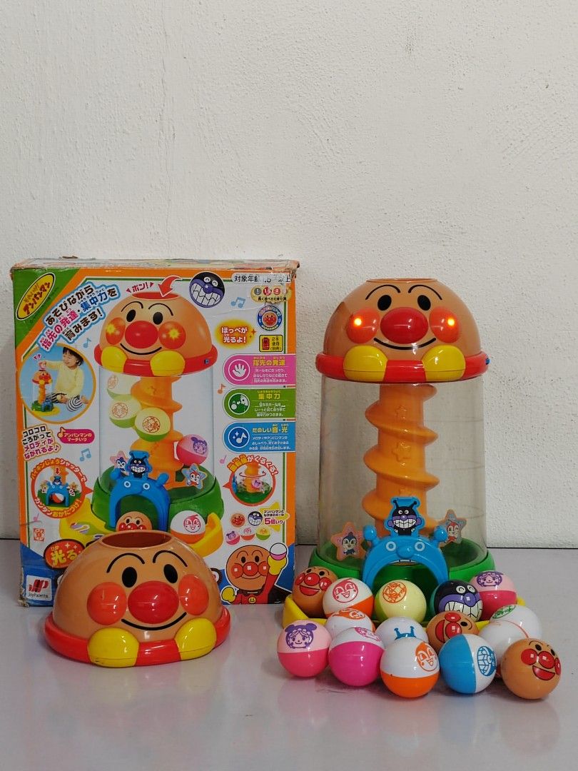 Anpanman rolling ball tower, Hobbies & Toys, Toys & Games on Carousell