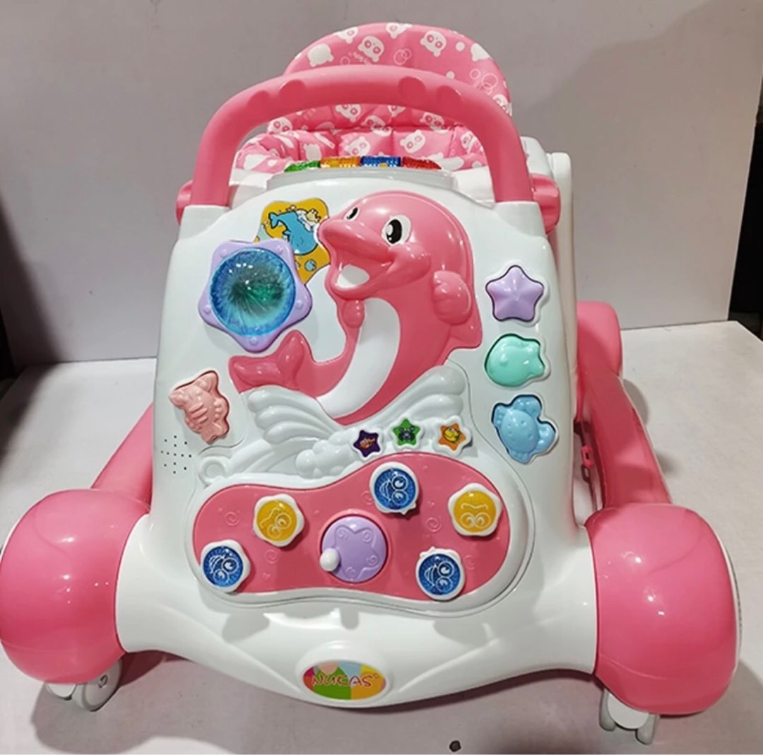 Apruva 3 in 1 Walker - Push Walker , Walker with seat & Music Activity ...