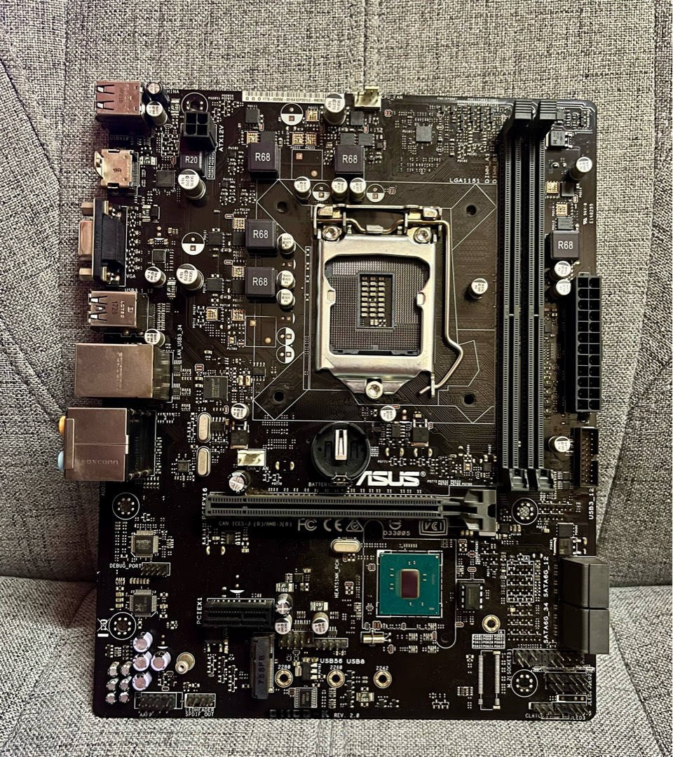 ASUS Motherboard LGA 1151 DDR4, Computers & Tech, Parts & Accessories ...