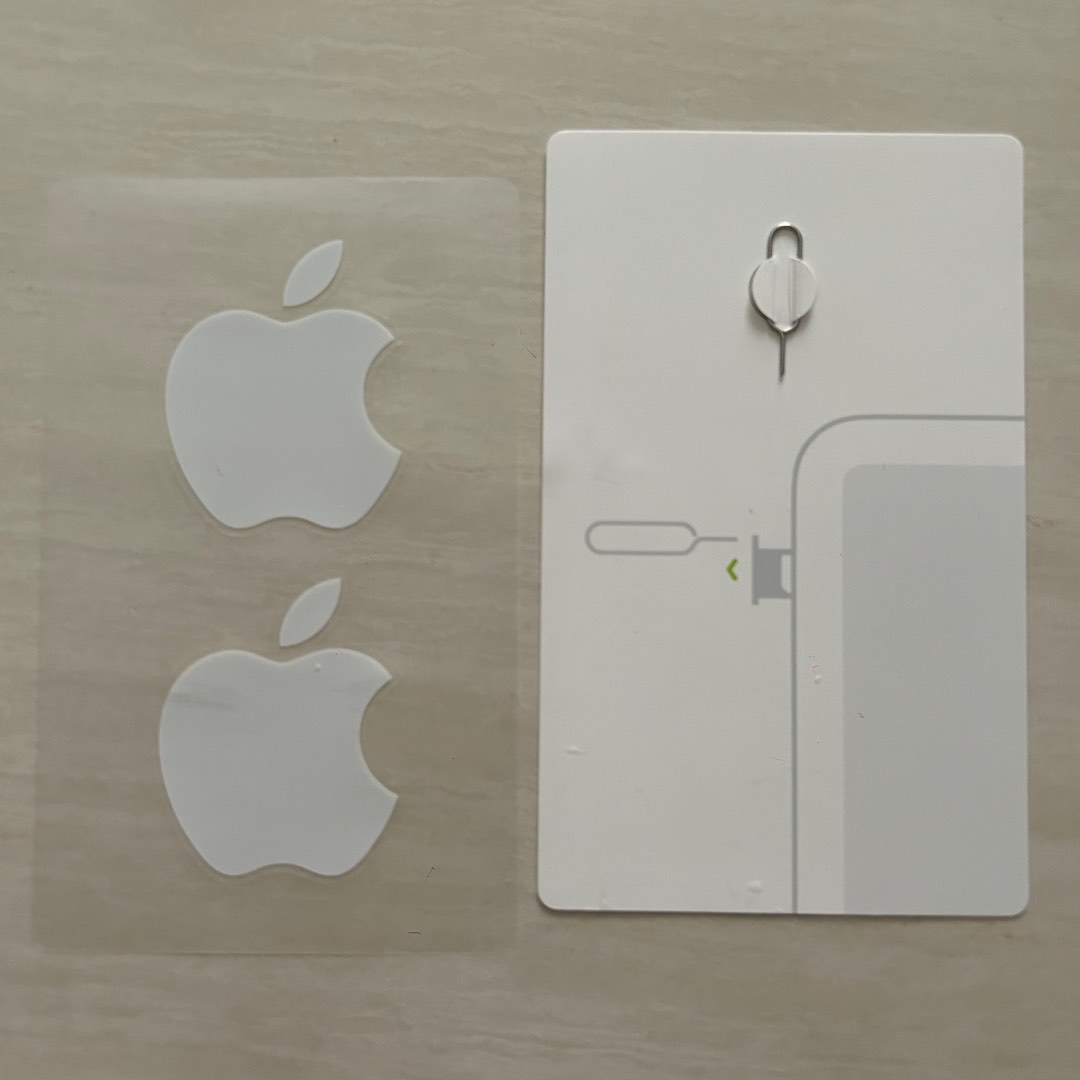 Authentic Apple Stickers and pin, Mobile Phones & Gadgets, Other ...