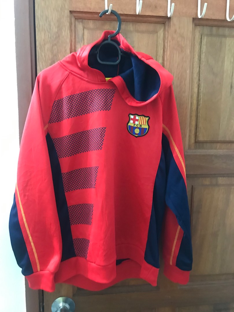 Authentic FCB Jacket barcelona, Men's Fashion, Activewear on Carousell