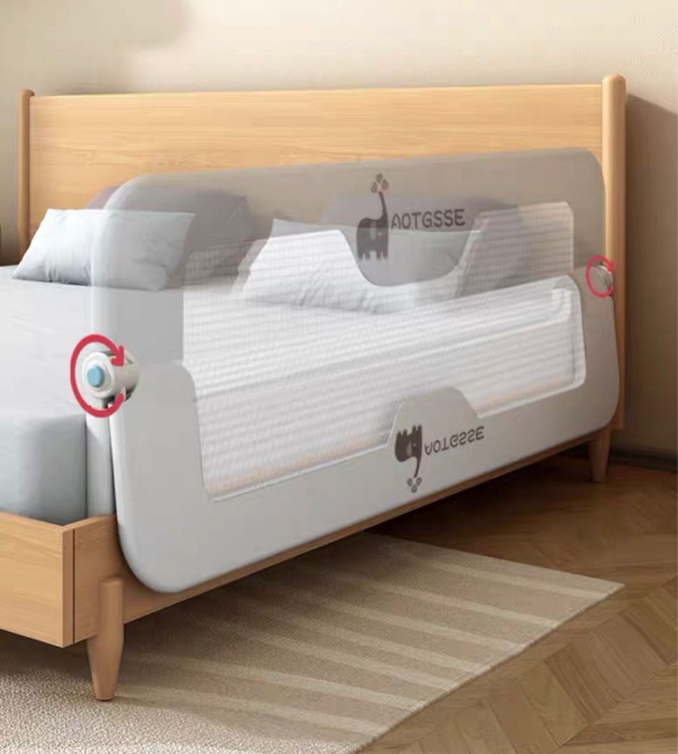 Baby bed guard, Babies & Kids, Baby Nursery & Kids Furniture, Bed ...