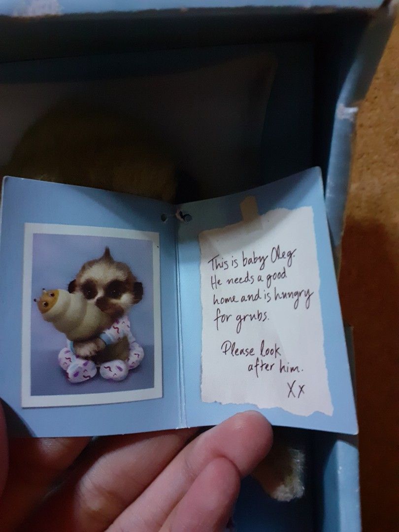 Baby oleg meerkat, Hobbies & Toys, Toys & Games on Carousell