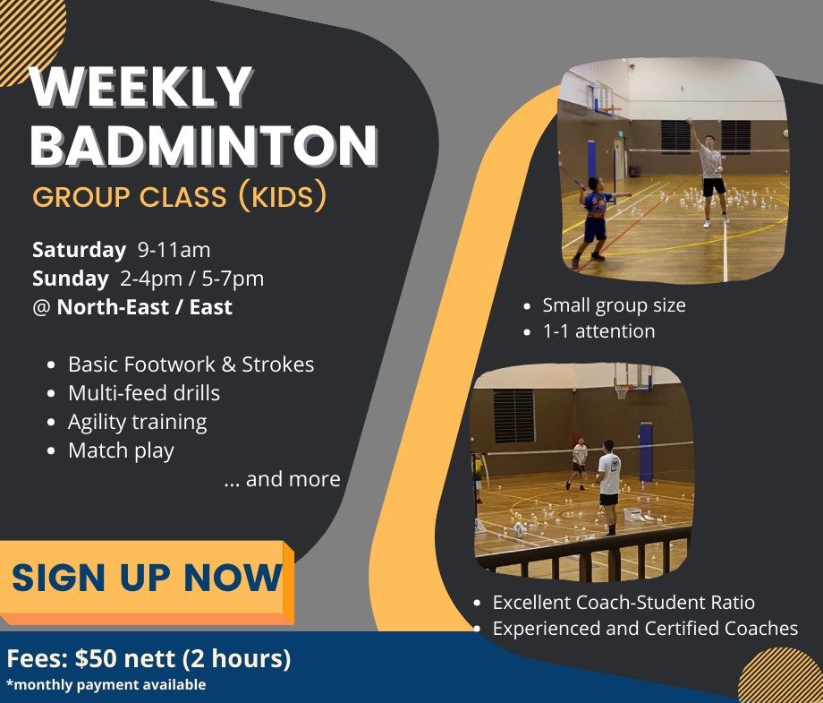 Badminton Classes / Badminton Coaching / Badminton Lessons / Kids Class ...
