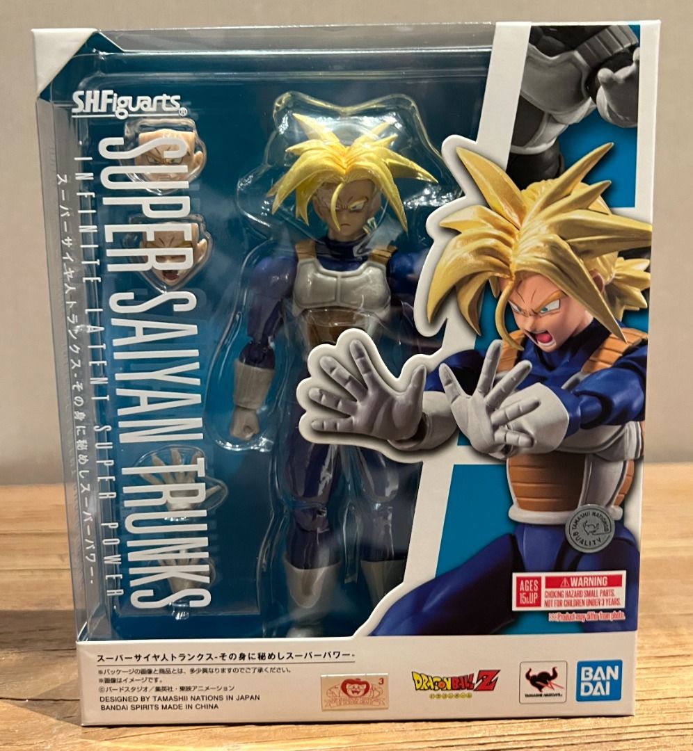 Bandai S.H.Figuarts Dragonball Z Super Saiyan Trunks Infinite Latent ...