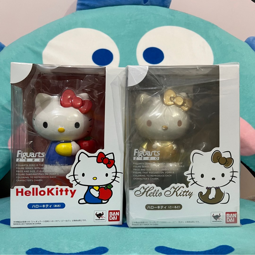 Bandai x Figuarts zero Hello kitty (blue & gold ver), 興趣及遊戲, 玩具 & 遊戲類 ...